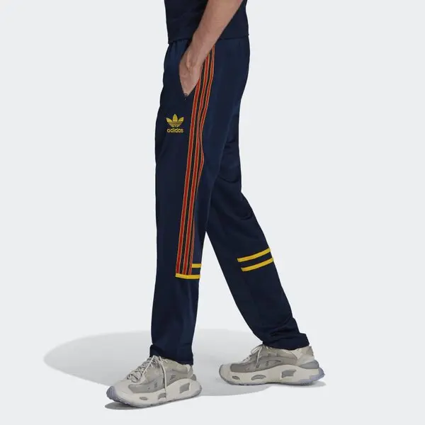 Adidas Originals Printed Logo Stripe Casual Trousers - Default Color