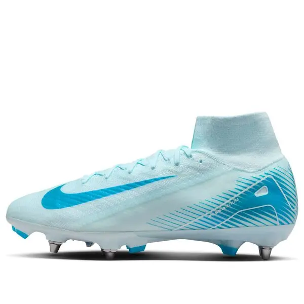 Nike Mercurial Superfly 10 Elite Sg Pro High Top - Blue