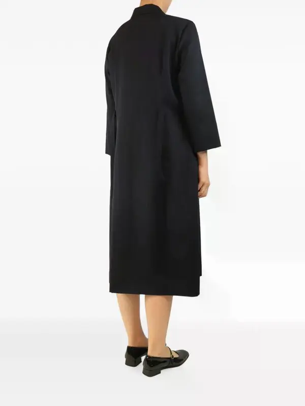 MARGARET HOWELL Pleated Wool Dress