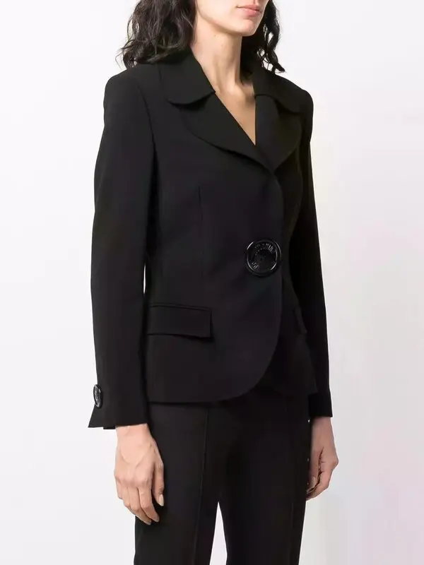 Moschino Oversized Button Tailored Blazer