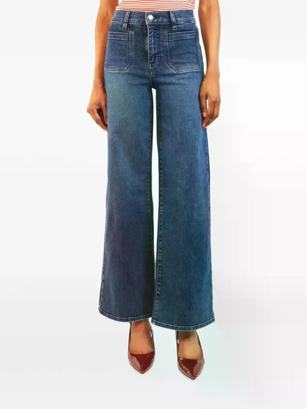 FRAME Le Slim Patch-pocket Jeans