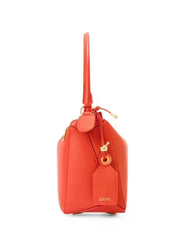 Loewe Deep Saffron Lamb Leather Bag - Orange
