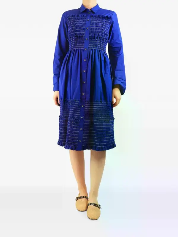Altuzarra Shirred Midi Dress