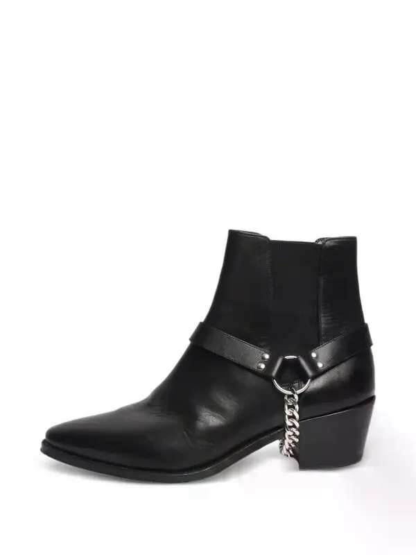 Celine Camargue Chain-link Ankle Boots