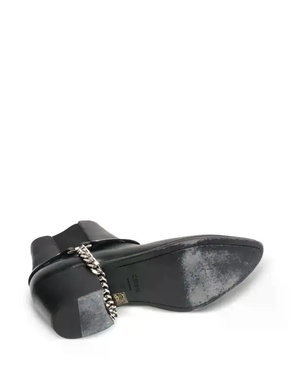 Celine Camargue Chain-link Ankle Boots
