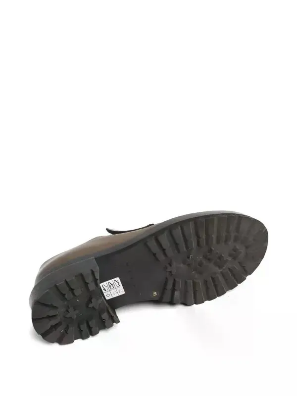 Marni Touch-strap Leather Loafers