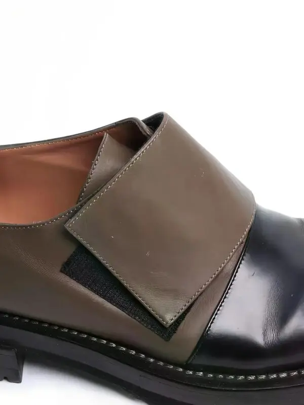 Marni Touch-strap Leather Loafers