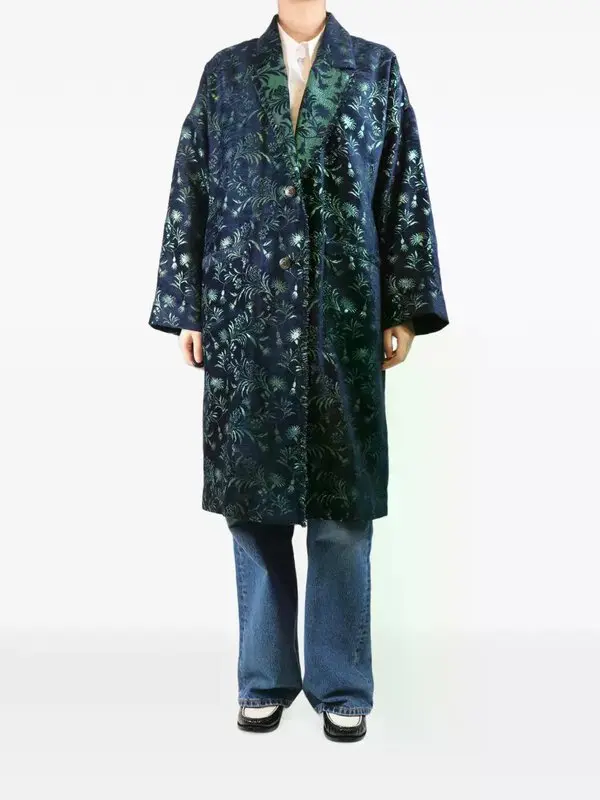 KRISTINA TI Lurex Jacquard Coat