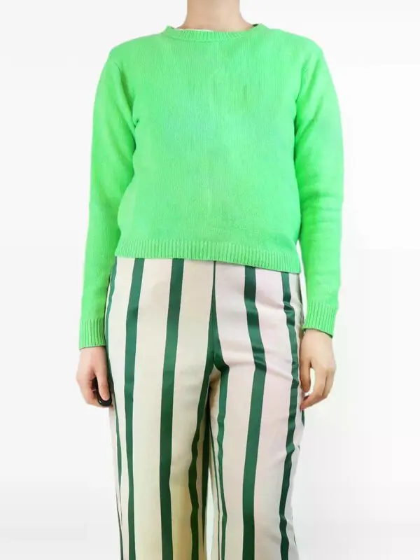 THE ELDER STATESMAN Ribbed-knit Cashmere Jumper