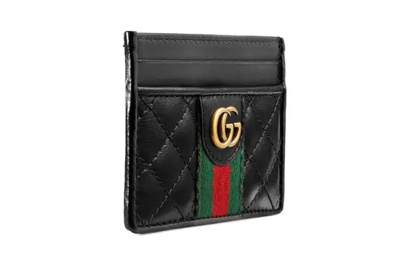 Gucci Gg Logo Cowhide Card Package