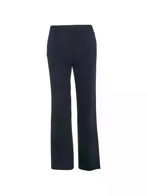 Missoni Navy Wool Straight-leg Tailored Trousers