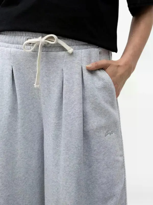 BOSS Pleated Wide-leg Track Pants