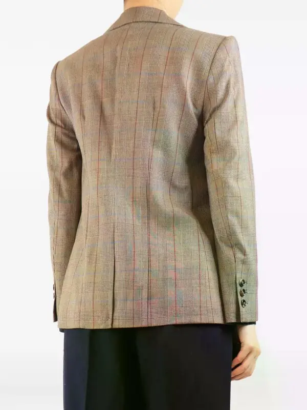 FRAME Check-pattern Blazer