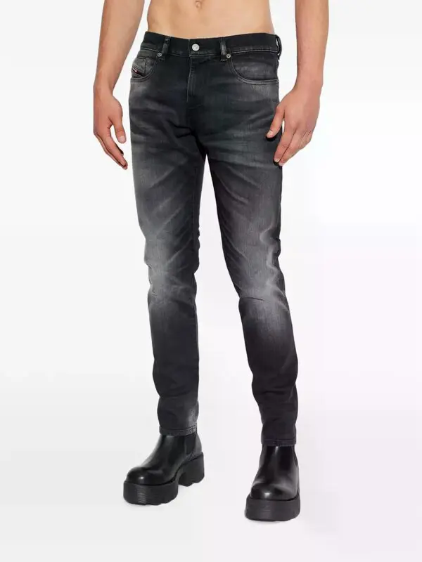 DIESEL® D-strukt Faded-effect Jeans - Grey