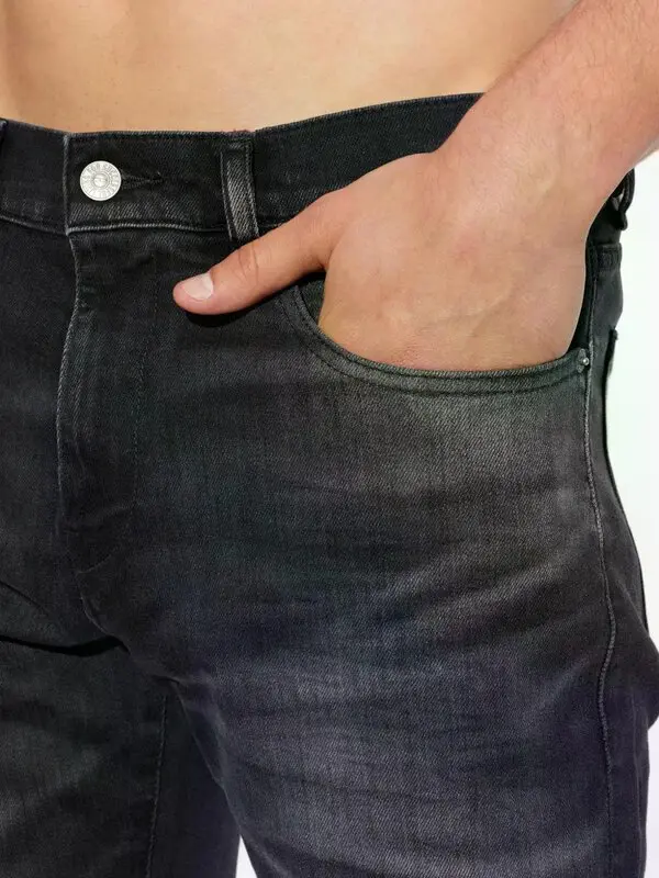 DIESEL® D-strukt Faded-effect Jeans - Grey