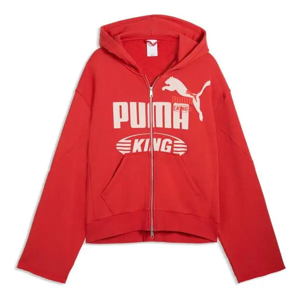 PUMA King Sportstyle Hoodie - Candy Apple