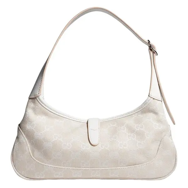 Gucci Jackie Slim Shoulder Bag - White