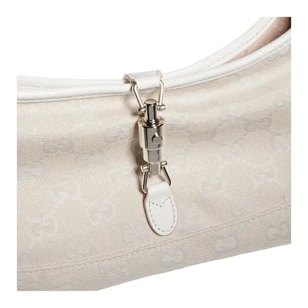 Gucci Jackie Slim Shoulder Bag - White