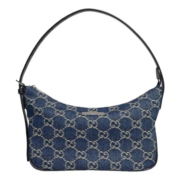 Gucci Lady Lunetta Small Shoulder Bag - Dark Blue