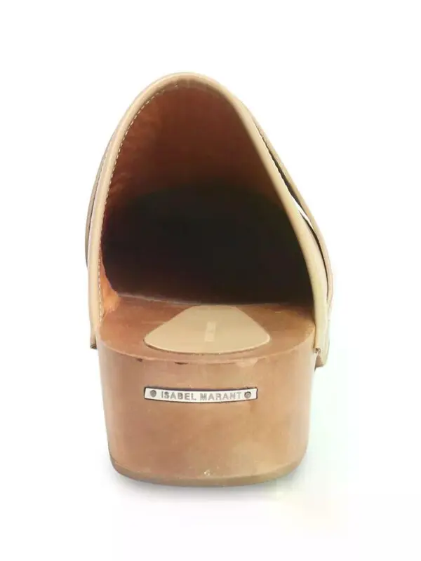 ISABEL MARANT VINTAGE Studded Leather Clogs