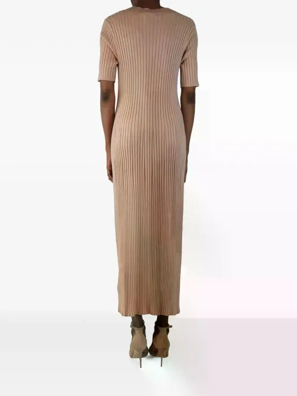 Varley Ribbed Knit Maxi Dress