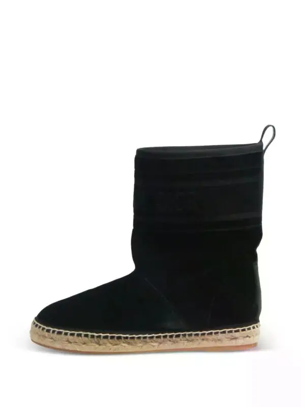 Dior Granville Velvet Ankle Boots