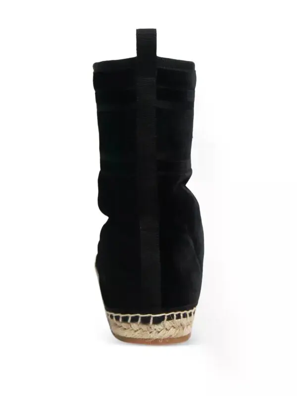 Dior Granville Velvet Ankle Boots