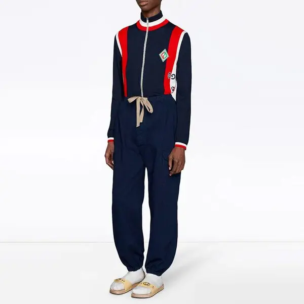 Gucci Wool Knitting Aviator Jacket