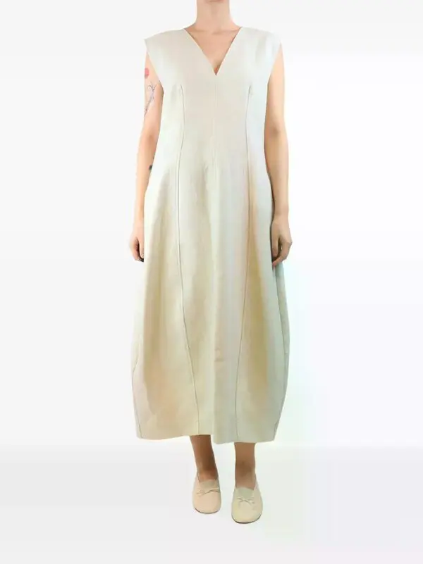 Studio Nicholson Enna Cotton-twill Midi Dress