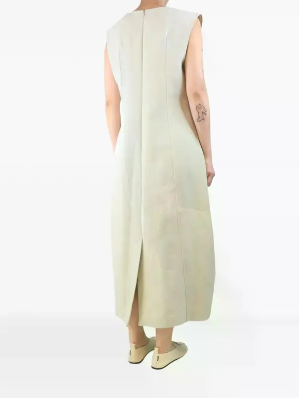 Studio Nicholson Enna Cotton-twill Midi Dress