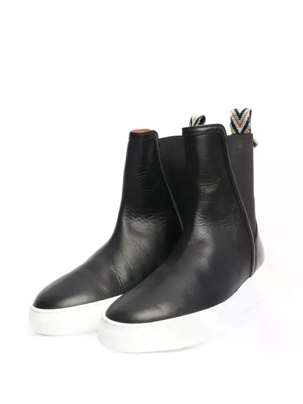 Missoni Chevron Pull-tab Ankle Boots