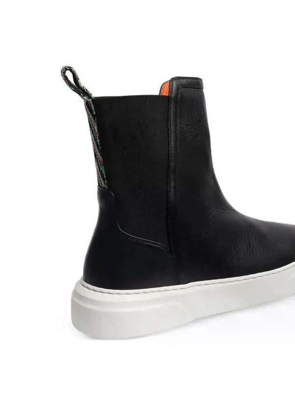 Missoni Chevron Pull-tab Ankle Boots