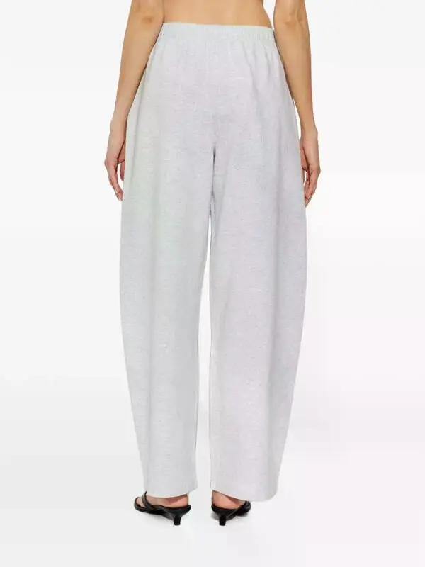 Alexander Wang Logo-embossed Wide-leg Track Pants