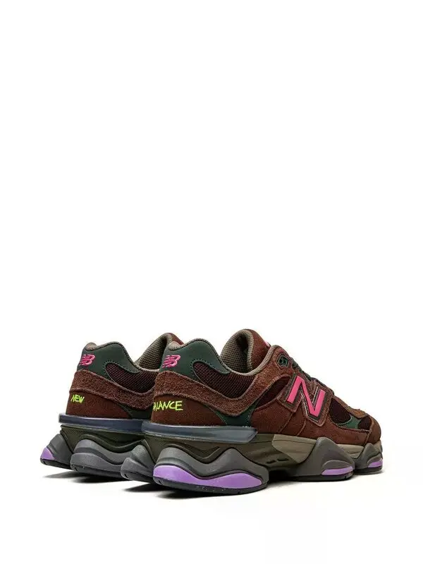 NEW BALANCE 9060 "rich Oak/burgundy" Sneakers - Red