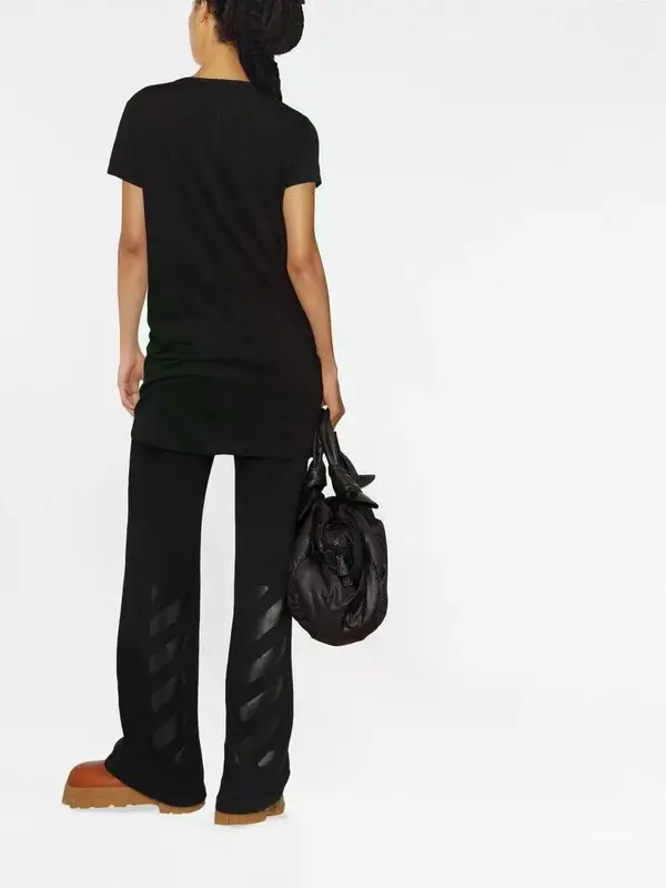 Rick Owens Crew Neck Long T-shirt