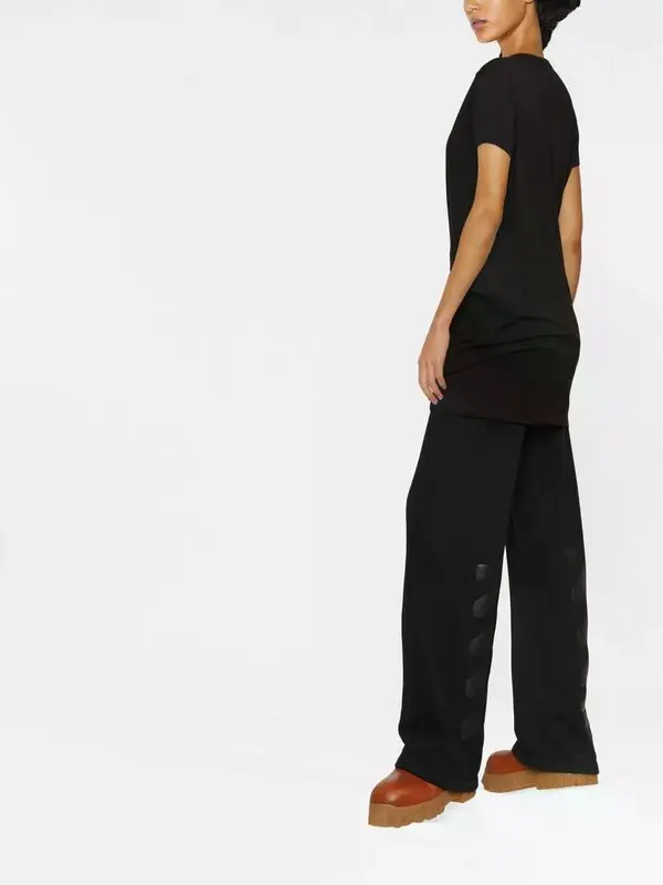 Rick Owens Crew Neck Long T-shirt