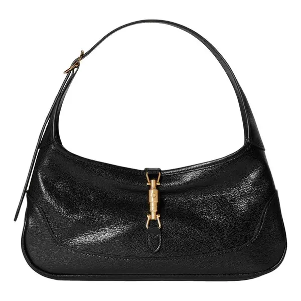 Gucci Jackie Slim Medium Shoulder Bag - Black