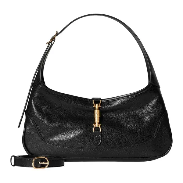 Gucci Jackie Slim Medium Shoulder Bag - Black
