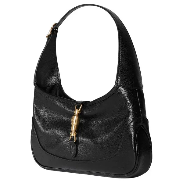 Gucci Jackie Slim Medium Shoulder Bag - Black