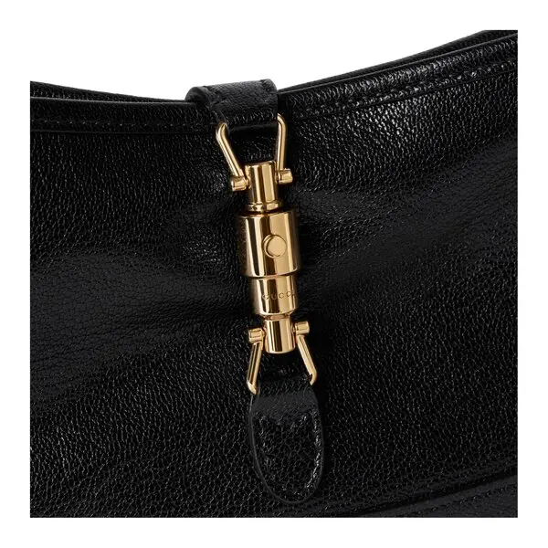 Gucci Jackie Slim Medium Shoulder Bag - Black