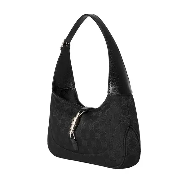 Gucci Jackie Slim Medium Shoulder Bag - Black