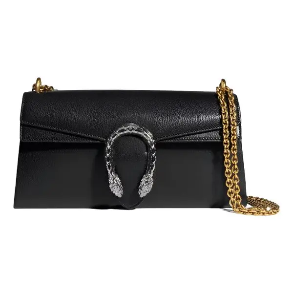 Gucci Dionysus Medium Shoulder Bag - Black