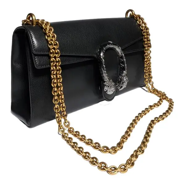 Gucci Dionysus Medium Shoulder Bag - Black