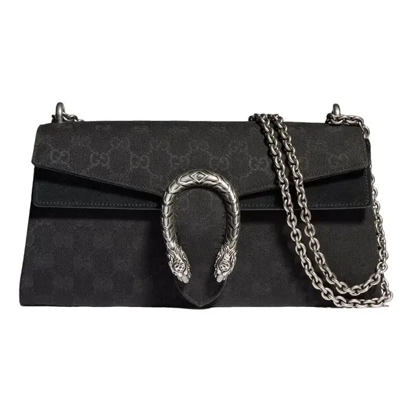 Gucci Dionysus Medium Shoulder Bag - Black
