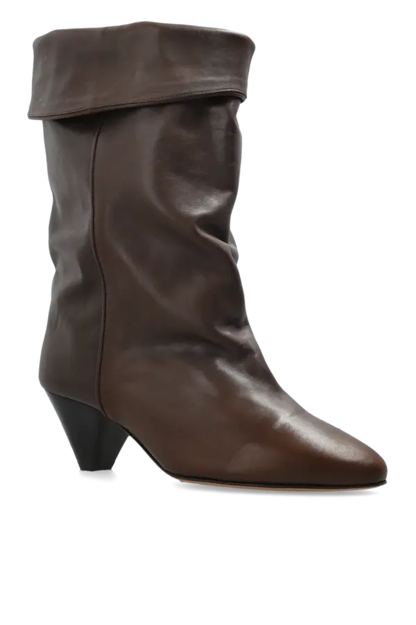 Isabel Marant Étoile Leather Heeled Ankle Boots "dalby