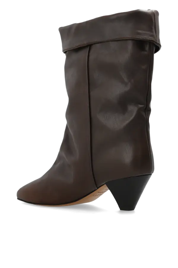 Isabel Marant Étoile Leather Heeled Ankle Boots "dalby