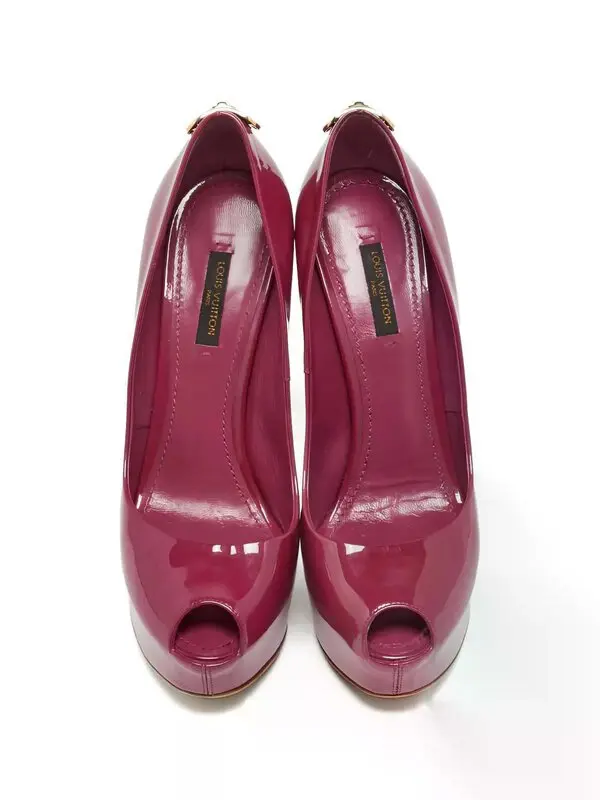 LOUIS VUITTON Peep-toe Pumps