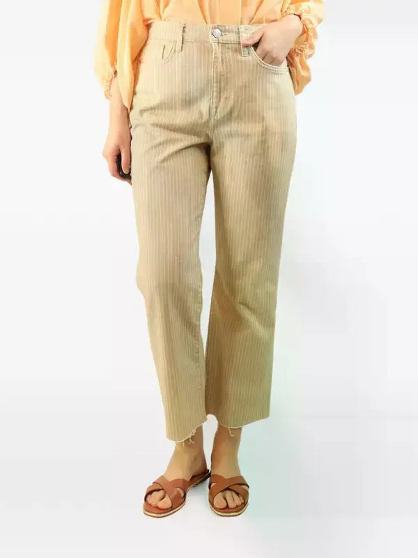 FRAME Striped Jeans