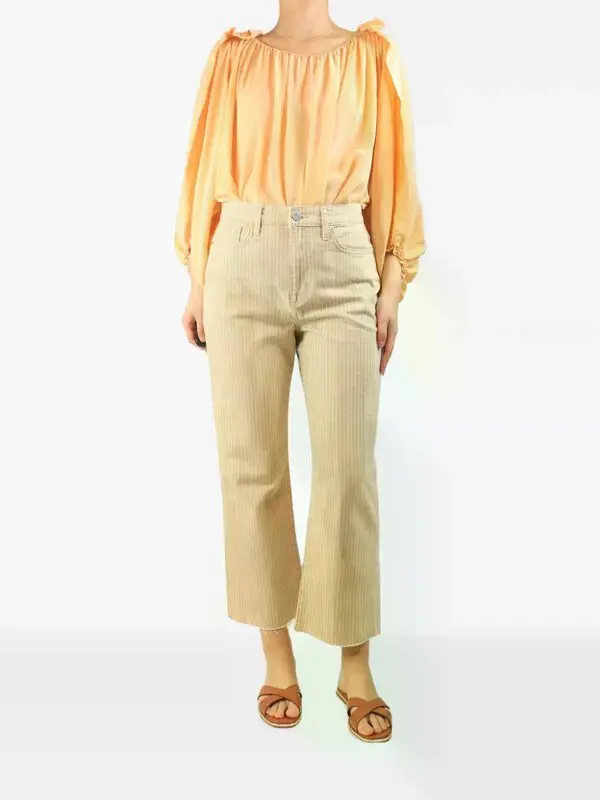 FRAME Striped Jeans