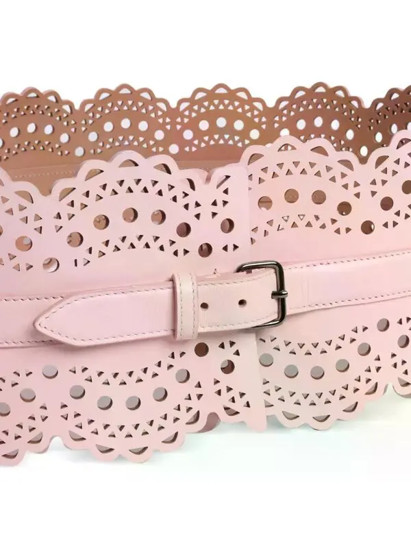 Alaïa Laser-cut Bustier Belt
